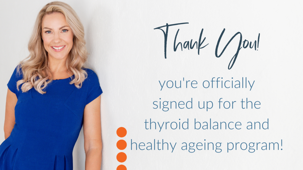 Thyroid- Thank You Page – Dr Denise Furness